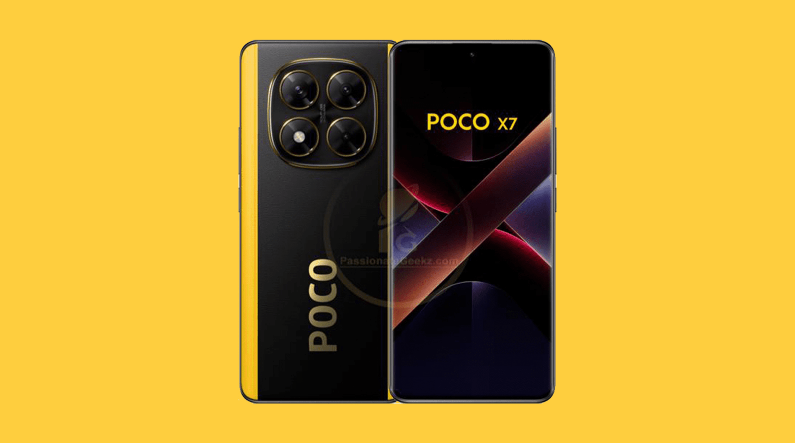POCO X7: Die offizielle Enthüllung der Spezifikationen und Renderings ...